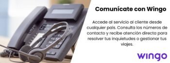 Cómo Contactar a Wingo