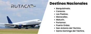 Destinos de Rutaca Airlines